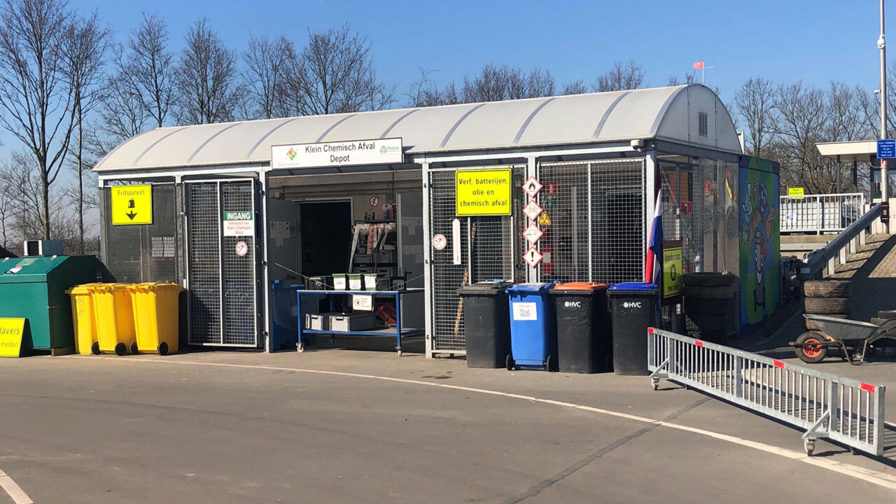 Klein chemisch afvaldepots - Modulo Milieustraten